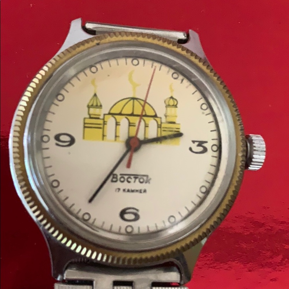 #Mechanical Watch With Muslim Symbols From R - Gem